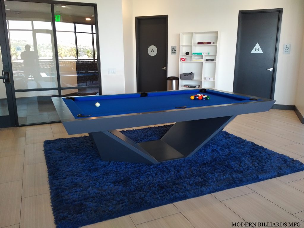 Modern Cayenne Billiards Table Modern Billiards Mfg (310) 962-6981