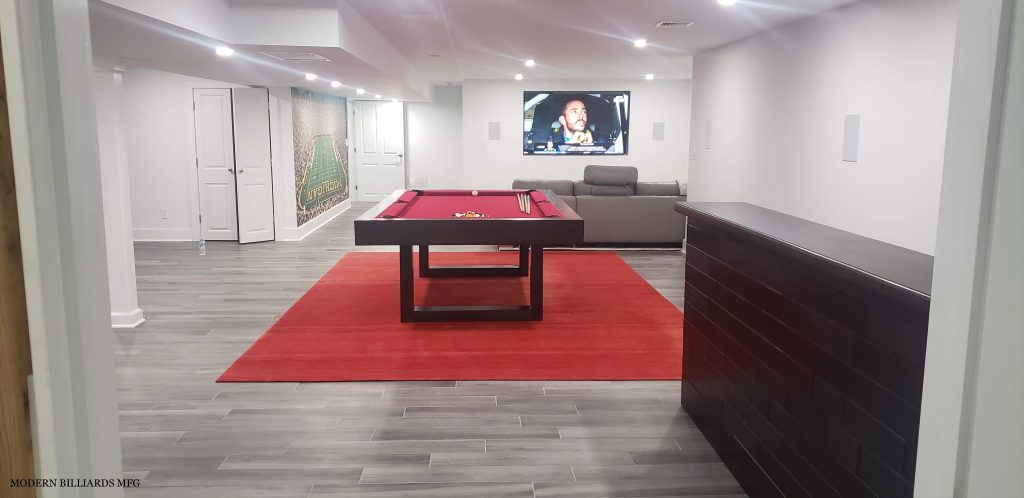 Modern Concierge Pool Table custom contemporary pool table