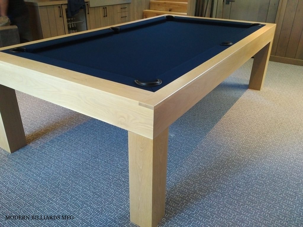 Modern Oak Cream Pool Table (Copy) (Copy) - Modern Billiards Mfg (310 ...