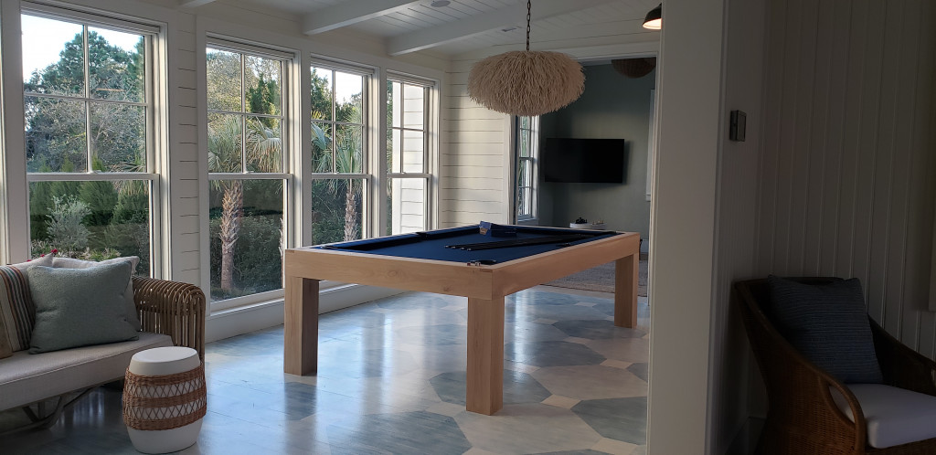 MODERN POOL TABLES WHITE OAK RAW BILLIARDS - Modern Billiards Mfg (310 ...