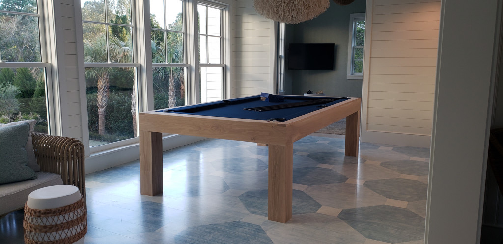 MODERN POOL TABLES WHITE OAK RAW BILLIARDS - Modern Billiards Mfg (310 ...