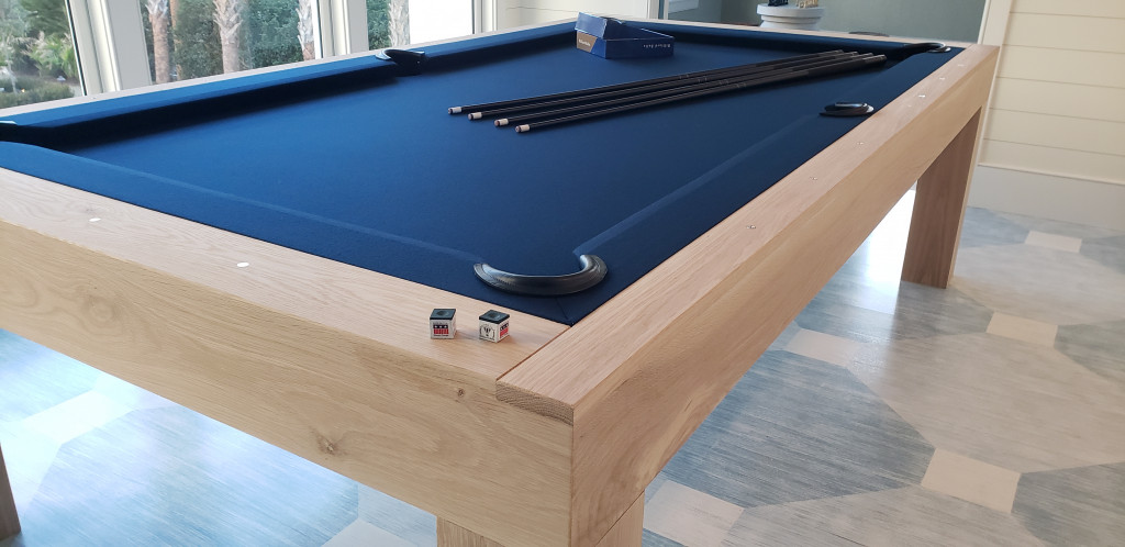 MODERN POOL TABLES WHITE OAK RAW BILLIARDS - Modern Billiards Mfg (310 ...