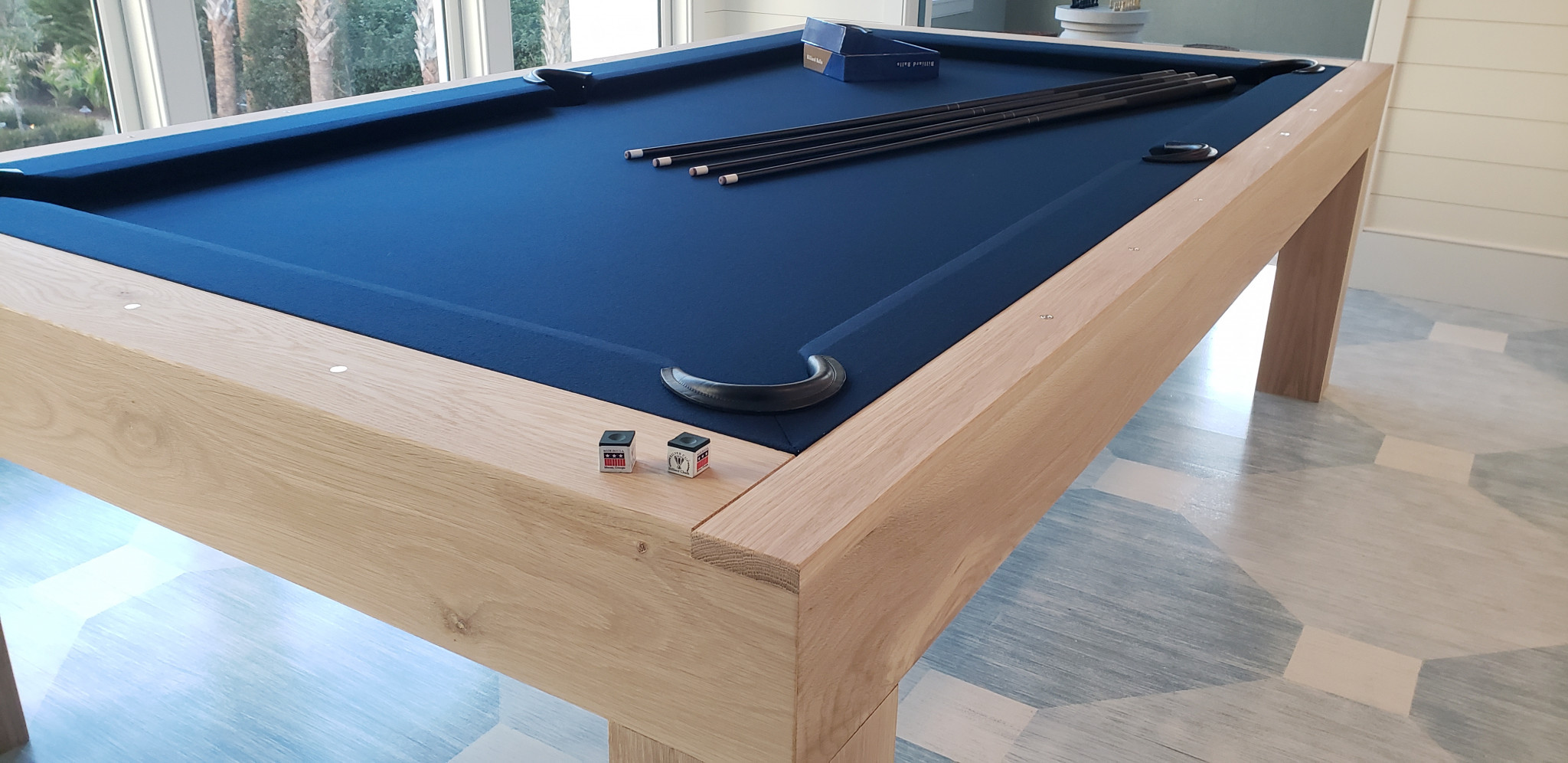 MODERN POOL TABLES WHITE OAK RAW BILLIARDS - Modern Billiards Mfg (310 ...