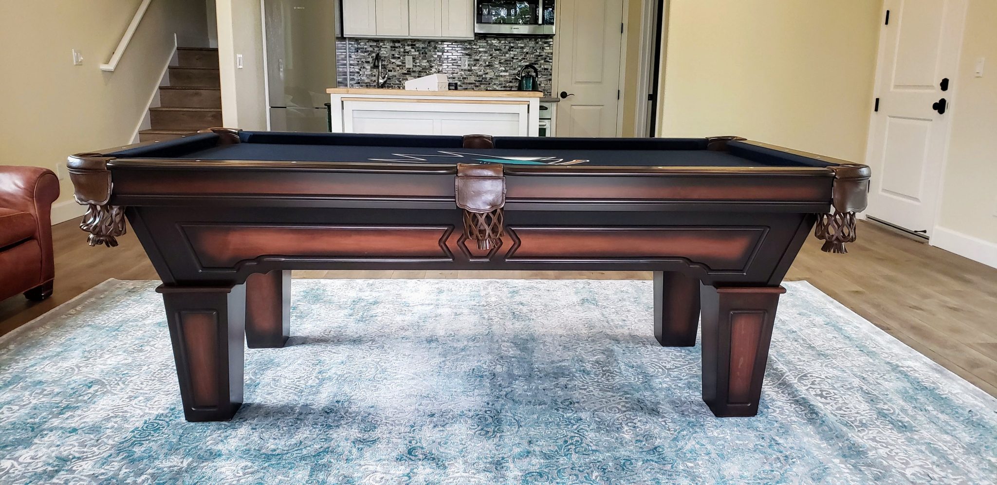 Aston Traditional Pool Table modern contemporary custom pool table