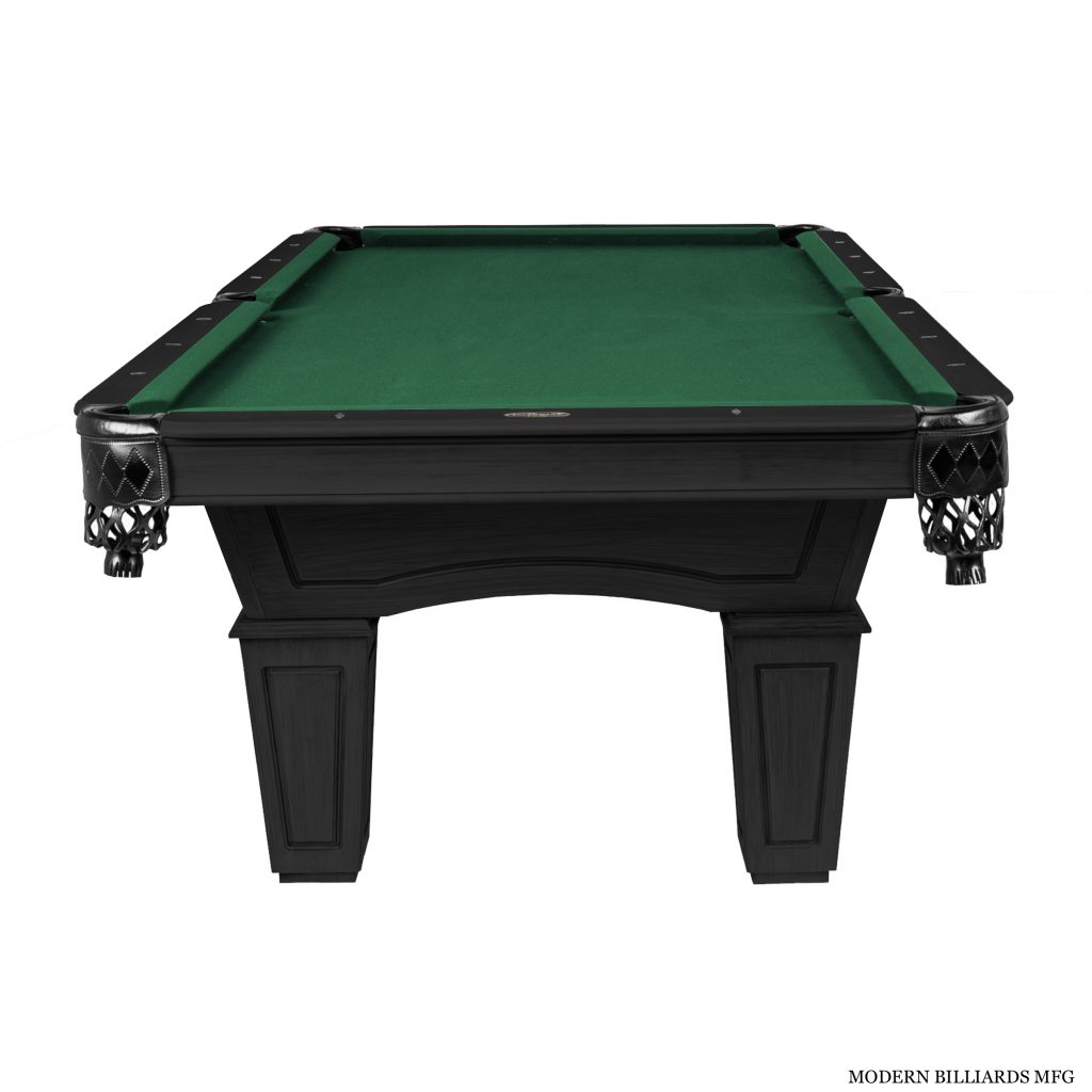 Traditional Ash Black Pool Table custom contemporary modern pool table