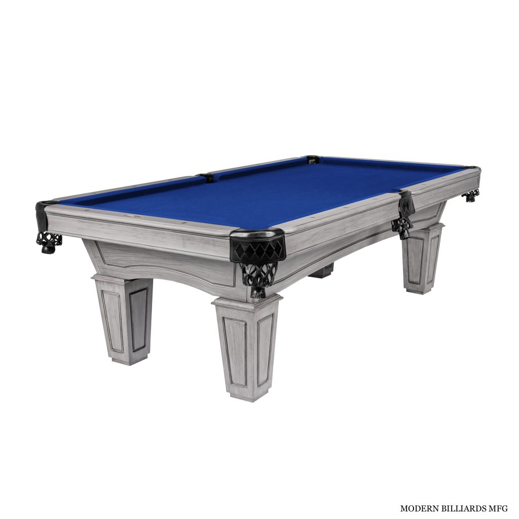 Traditional Silver Mist Pool Table Modern custom contemporary pool table