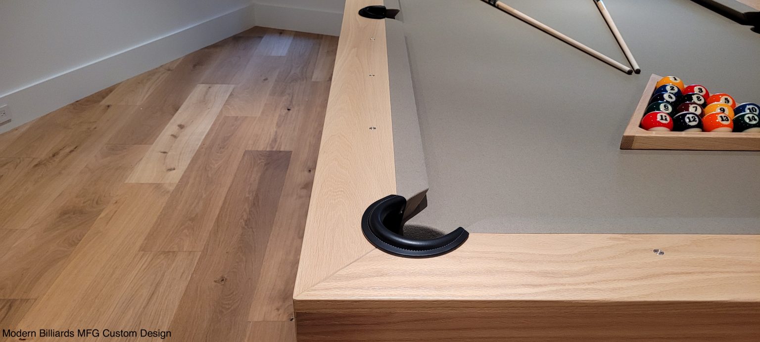 Modern Pool table Tulum 2 - Modern Billiards Mfg (310) 962-6981