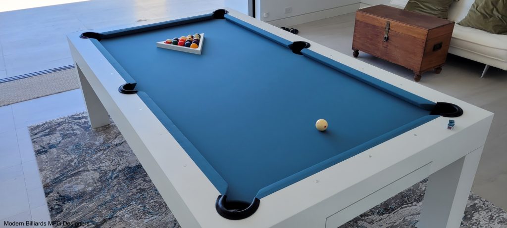Modern Pool Table, All White Design (Copy) - Modern Billiards Mfg (310 ...
