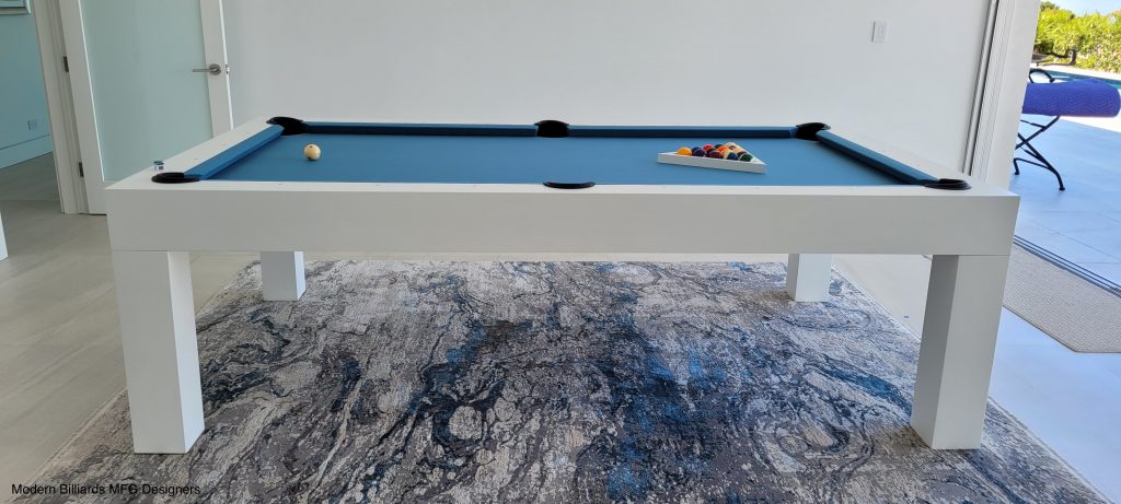 Modern Pool Table, All White Design (Copy) - Modern Billiards Mfg (310 ...