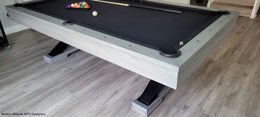 Modern Pool Table Modern X - Modern Billiards Mfg (310) 962-6981