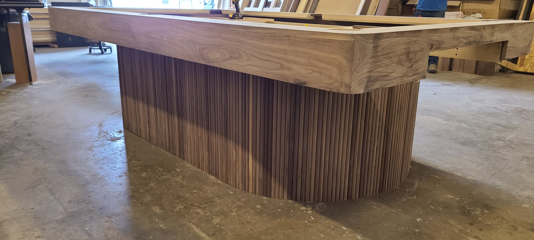 MODERN POOL TABLES MODEL FINNLEY RIFT WHITE OAK - Modern Billiards Mfg ...