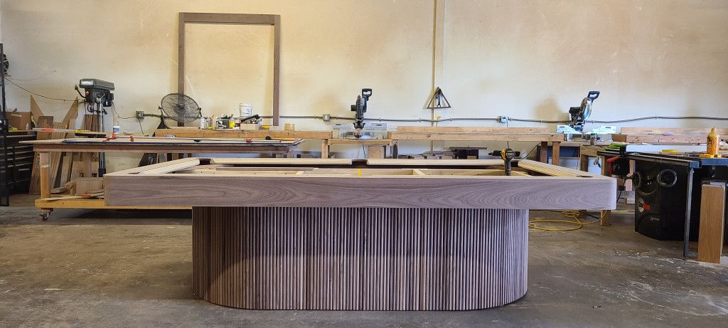 MODERN POOL TABLES MODEL FINNLEY RIFT WHITE OAK - Modern Billiards Mfg ...