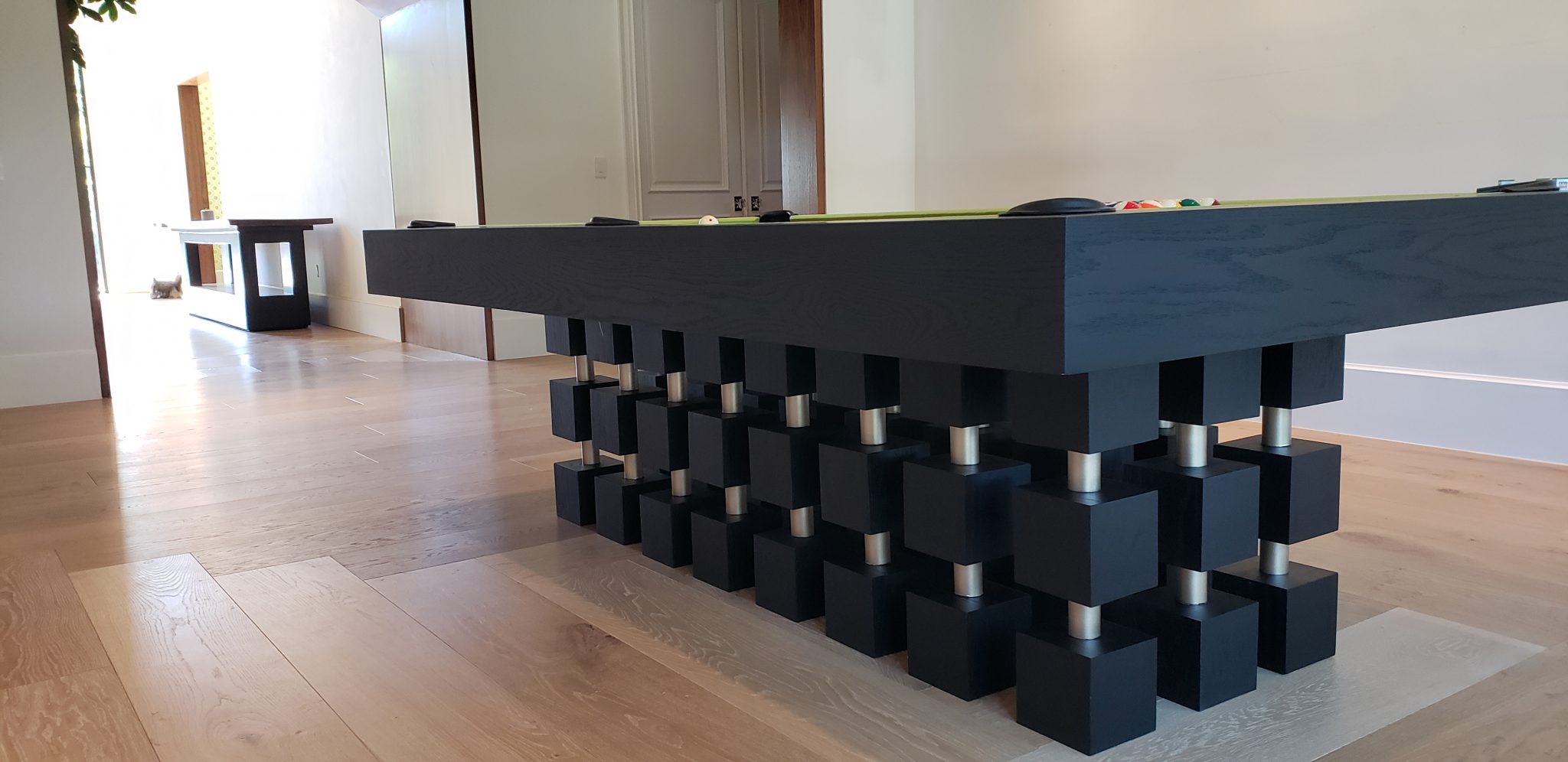 Model Rubiks Cube Black matte POOL TABLE