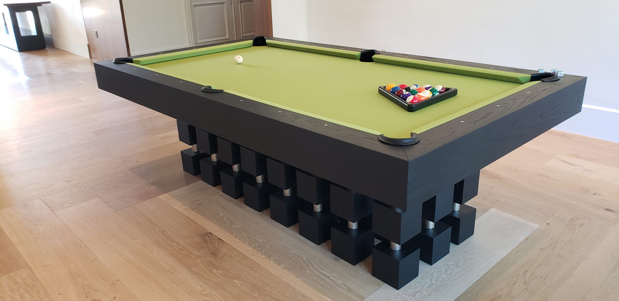 Model Rubiks Cube Black matte POOL TABLE