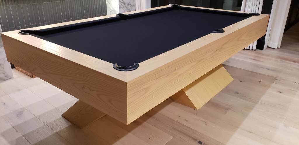 Model Tulum White oak POOL TABLE