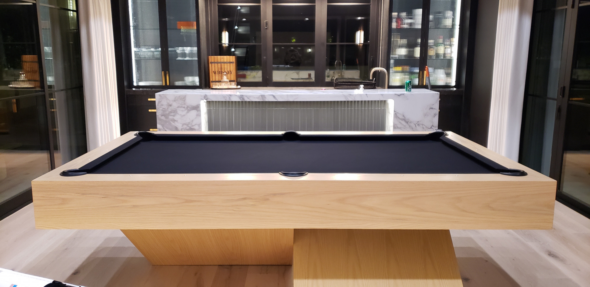 Model Tulum White oak POOL TABLE