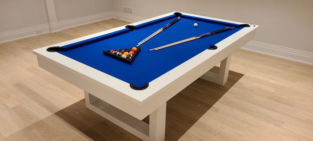 Model Concierge contemporary White POOL TABLE