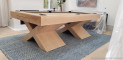 Contemporary Pool Tables Infinity Natural Red Oak - Modern Billiards ...